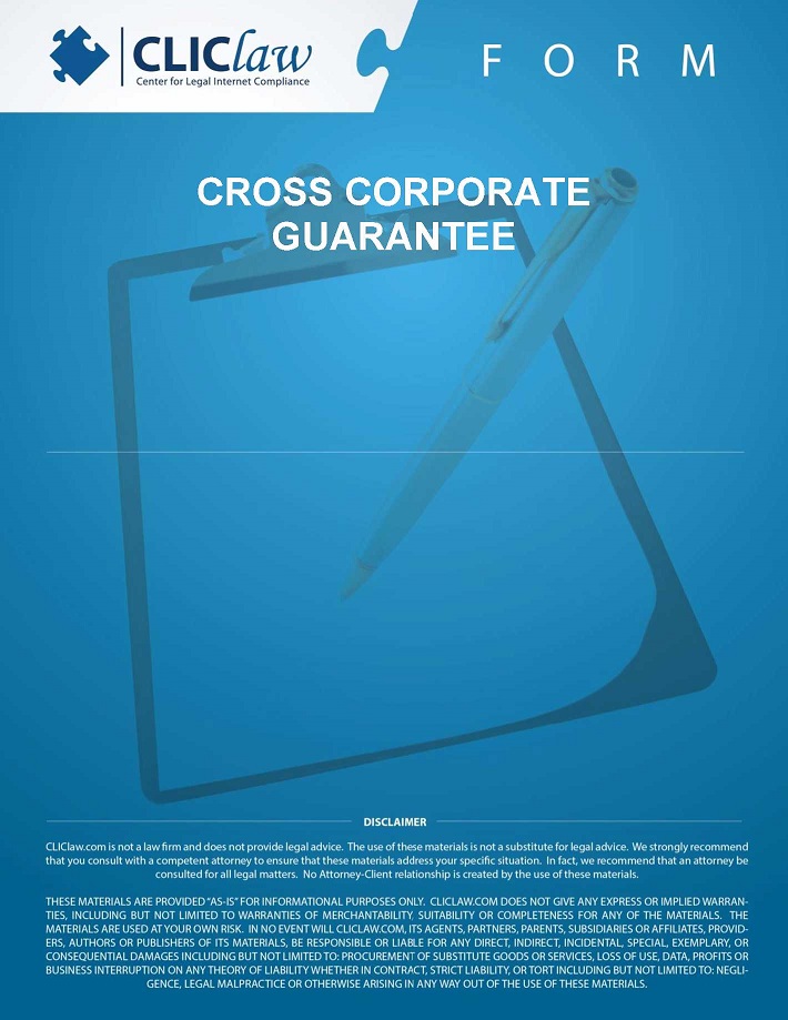 Cross Corporate Guarantee - CLIClaw